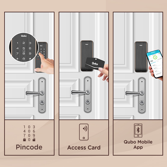 Qubo Smart Rim Lock Ultra